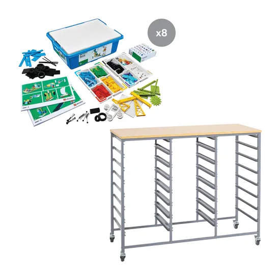 LEGO® Education BricQ Motion Essential Set - Set of 8 inc Storage