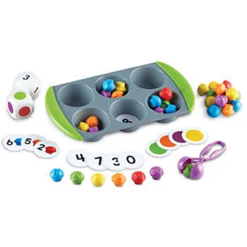 Mini Muffin Match Up Math Activity Set