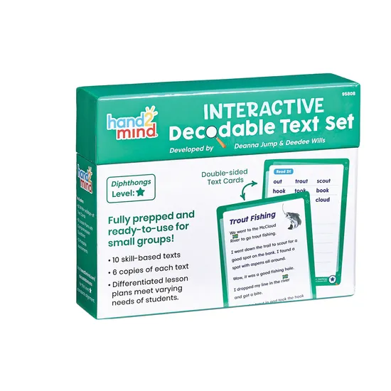 Interactive Decodable Text Set: Diphthongs Star