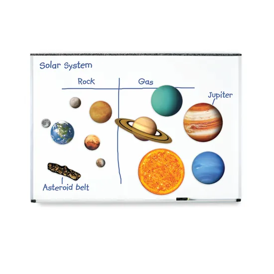 Giant Magnetic Solar System - 12 Pieces