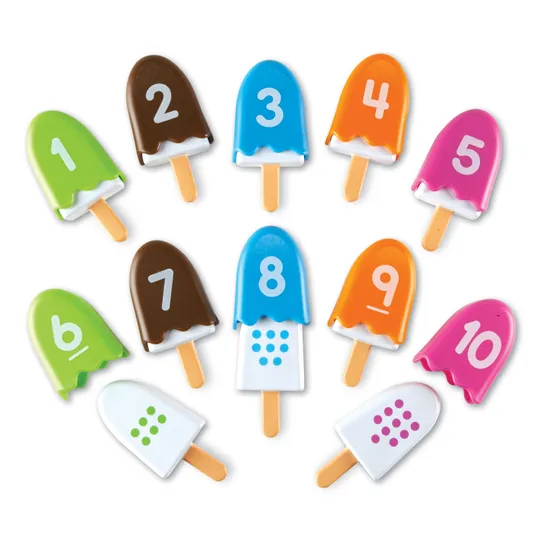 Smart Snacks Number Pops – Set of 20
