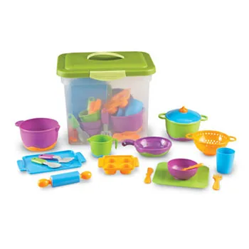 Kitchen & Cooking Role Play Set - 44 Pieces