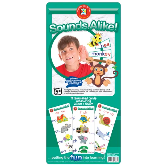 Sounds Alike Cards - Pack of 10