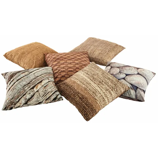 Natural Textures Cushions - 50 cm - Set of 6