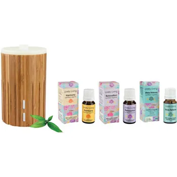 Relax Bamboo Diffuser and Oil Kit