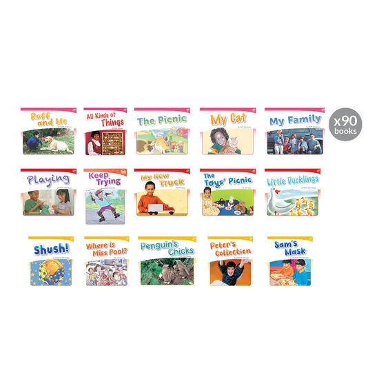 Levelled Readers Book Pack - Level 1-8