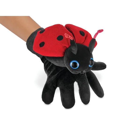 Laksehore Learning Glove Puppet Ladybug