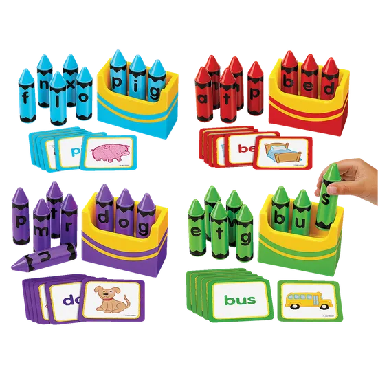 Lakeshore Learning Letter Crayon Word Building Centre