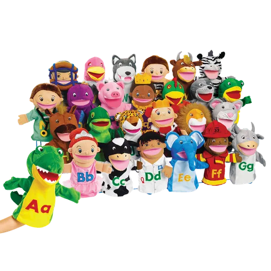 Lakeshore Learning Alphabet Puppet Set
