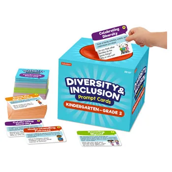 Lakeshore Learning Diversity & Inclusion Prompt Cards - K- Gr 2