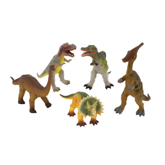 Lakeshore Learning Giant Soft and Safe Dinosaurs - Set 1 - Pack of 5
