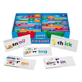 Lakeshore Learning Word Family Flip Books