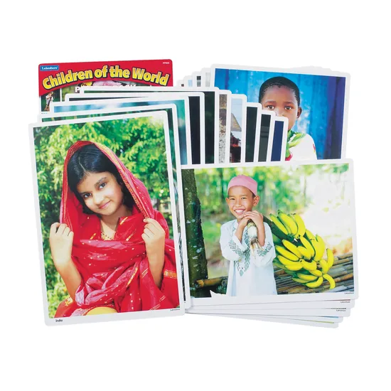 Lakeshore Learning Posters – Children of the World, Set of 20