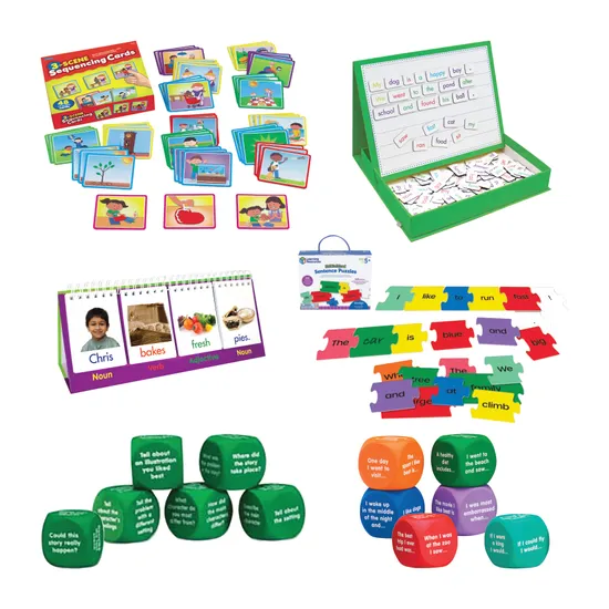 Lakeshore Learning Sentence Building & Sequencing Kit