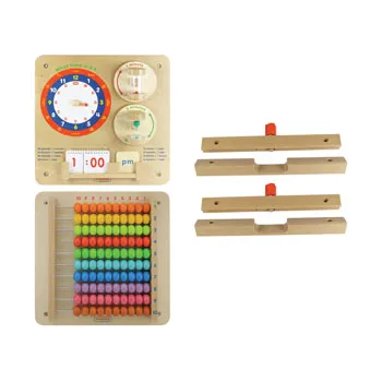 Masterkidz Maths Wall Elements Kit – Numeracy, Wall Panel Set