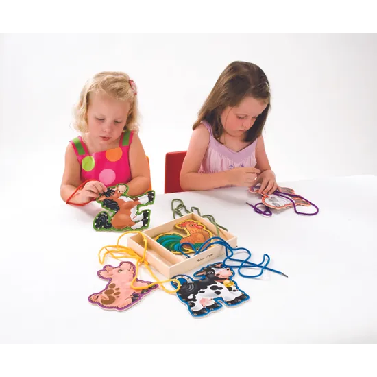 Melissa & Doug Lace & Trace Farm Animals