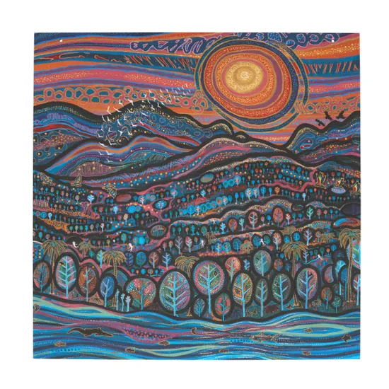 Luke Mallie - Aboriginal Outdoor Artwork
