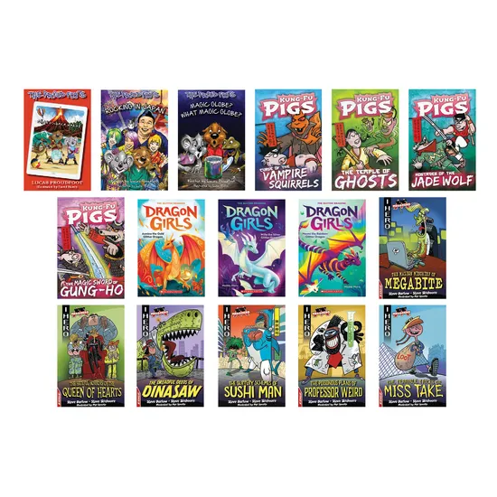 Middle Primary Classroom Library Chapter Book Set