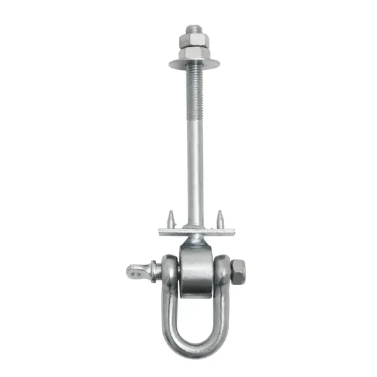 Swivel Hook Base with Threaded Bar 22cm Long - MTA Catalogue