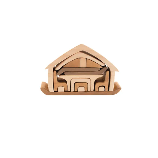Wooden Nesting House