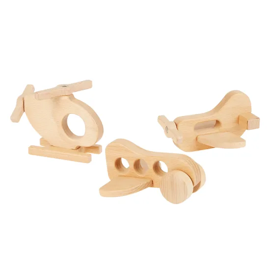 Wooden Air Travel Set Pack of 3