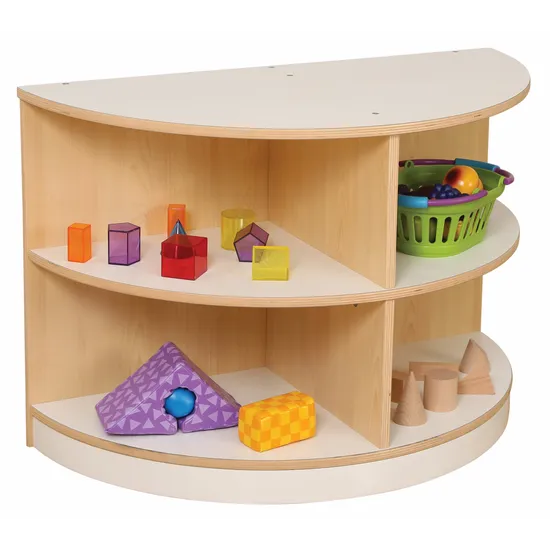 Norwegia Spaces Curved End Shelf