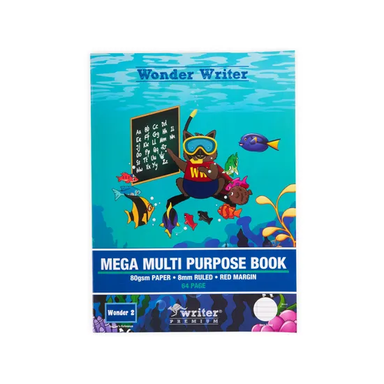 Wonder Writer Mega Multi-Purpose Book 330x240 mm 8 mm 64p