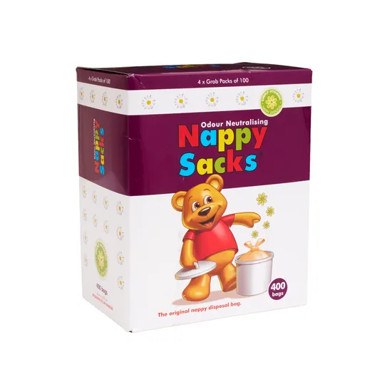Nappy Sacks – Pack of 400