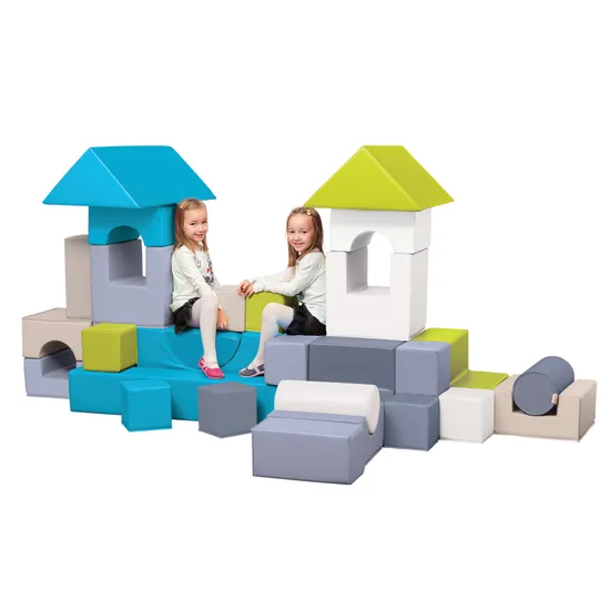 My Foam Building Set - Cool Tones