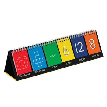 Geometric Shapes Flip Charts – Set of 6