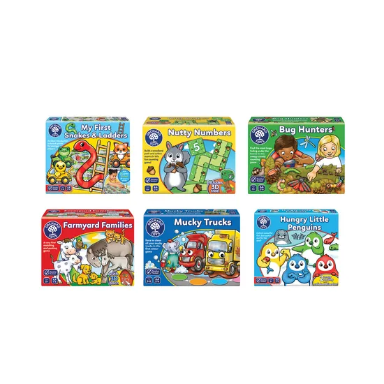 Early Years Board Games Pack
