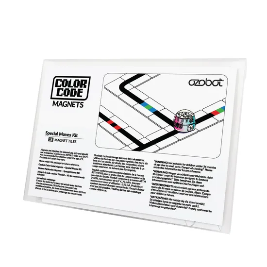 Colour Code Magnets - Special Moves (18 Tiles)
