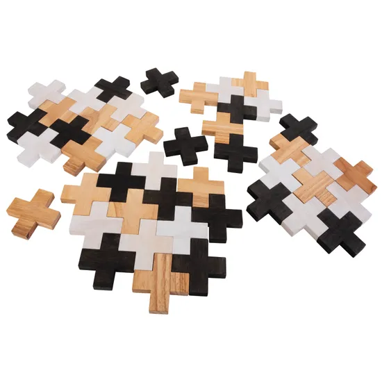 Plus Timber Blocks - 45 pieces