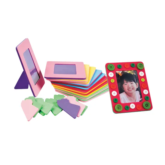 Assorted Foam Frames - Pack of 10