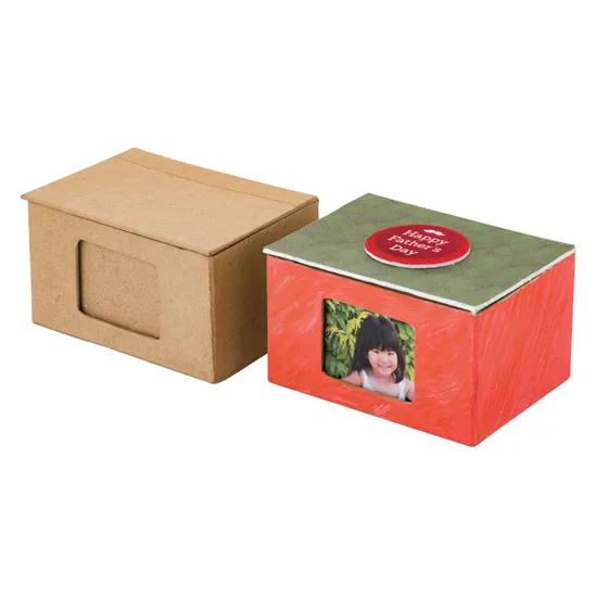 Papier Mache Memo Box with Frame - Pack of 6