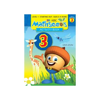 ABC Mathseeds Activity Book 3 Level 1 Ages 3 5