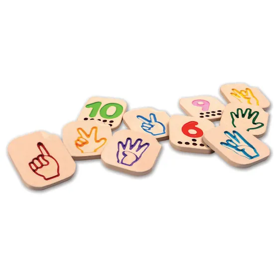 PlanToys Hand Sign Numbers 1-10