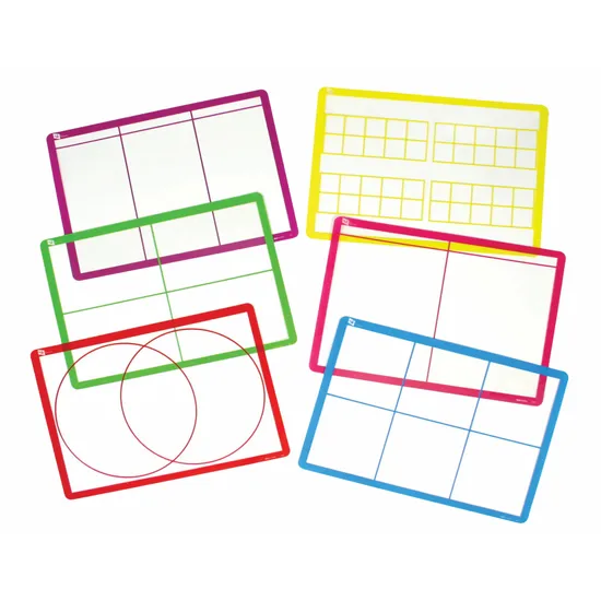 Transparent Sorting Mats – Set of 6