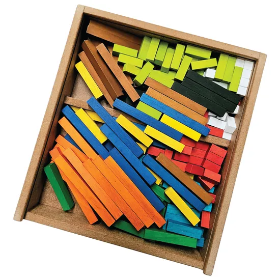 Cuisenaire Learning Rods – Colour-Coded Maths Manipulatives, Set of 222