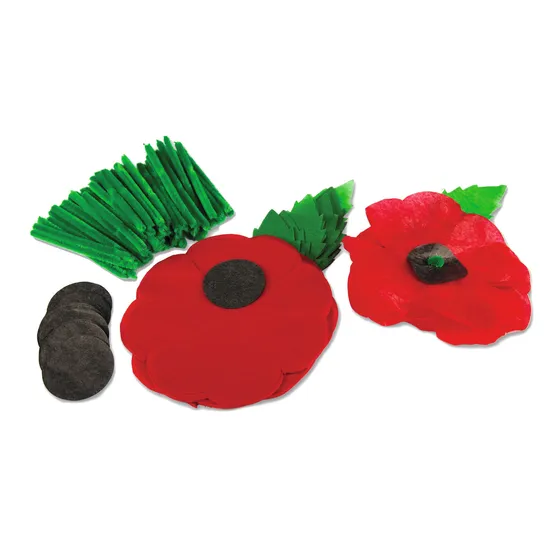 Remembrance Day Poppies - Pack of 50