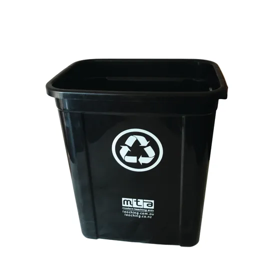 Recycling Bin Base - Black, 30 L