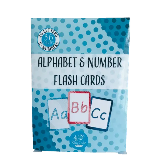 Alphabet & Number Flash Cards