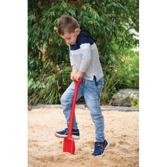 Plastic Maxi Spade - Red - 72cm Long
