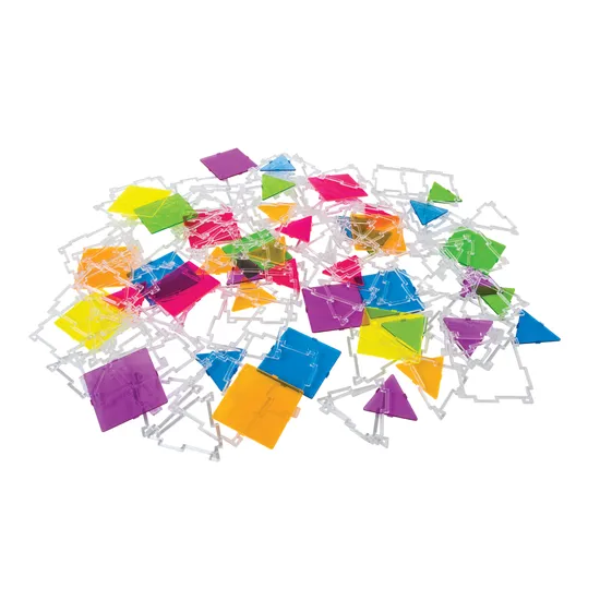 Transparent Construction Set - 126 Pieces