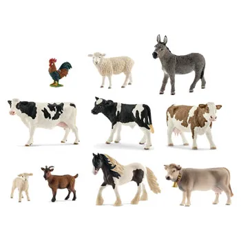 Schleich - Farm Animals, Set of 10