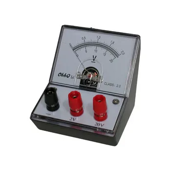 Voltmeter - Double Range - DC 0-2-20V