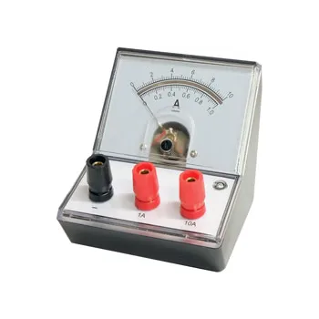Ammeter Double Range DC 0-1-10A