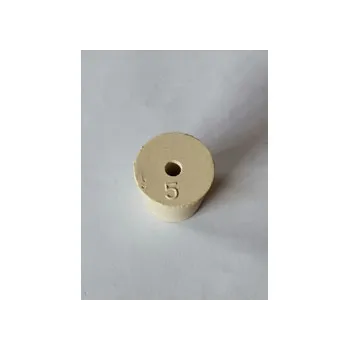 Rubber Stopper - 18-25 mm with 6.5 mm hole, Pack of 10
