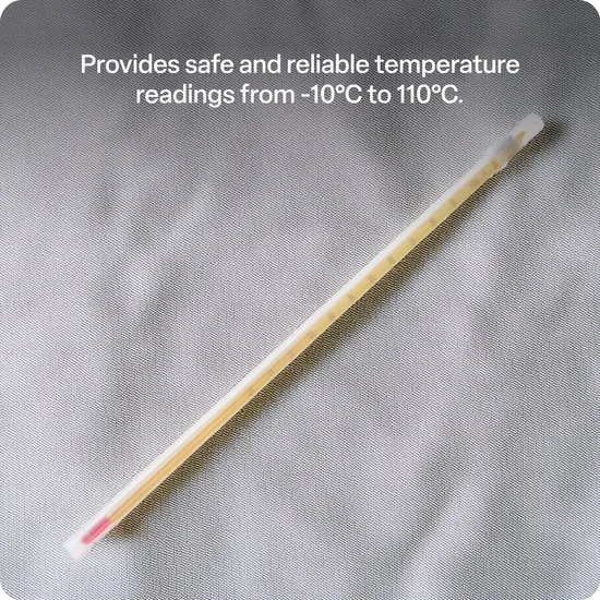 Thermometer - Red Spirit -10 to +110 - 300mm