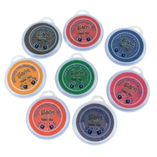 Jumbo Washable Paint Pads - Pack of 8